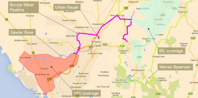Bunyip Water Scheme - Seppeltsfield Barossa